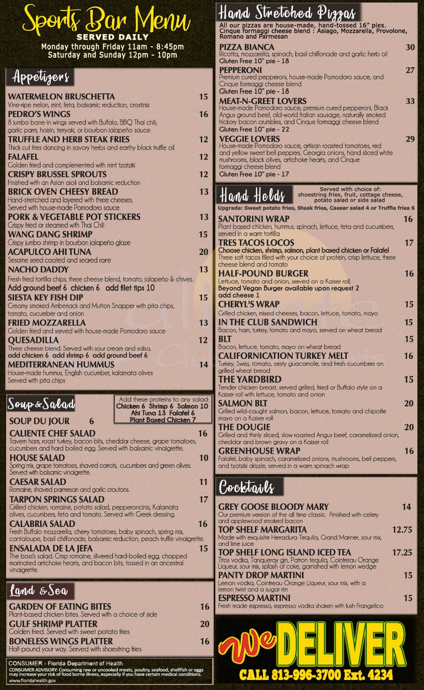 Sports Bar – Caliente Resorts
