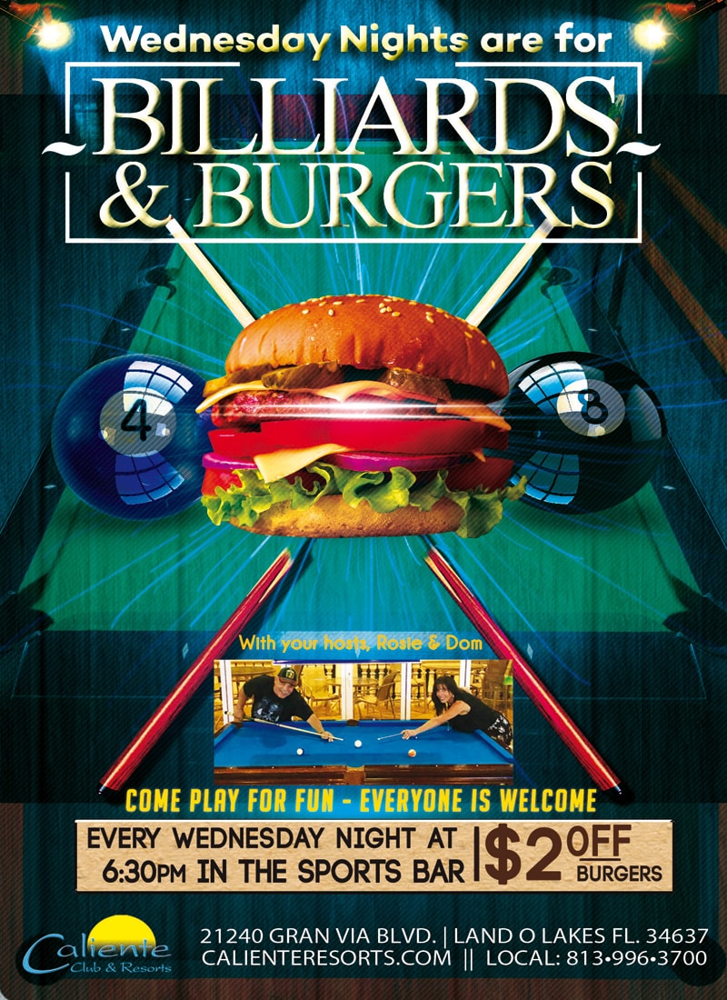 Pool Party aka Billiards Night – Caliente Resorts